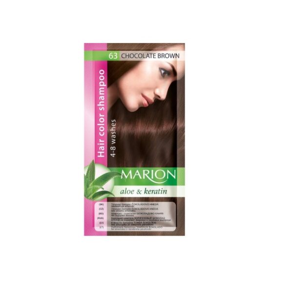 Marion šampon za bojenje kose 40ml Br: 63 Chocolate Brown