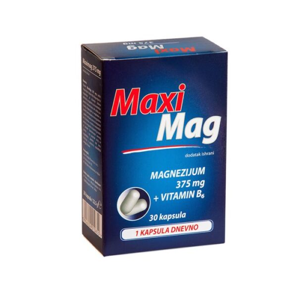 Maxi Mag 375mg kapsule 30kom