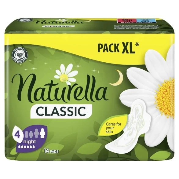 Naturella Normal Night Camomile noćni higijenski ulošci 14 kom