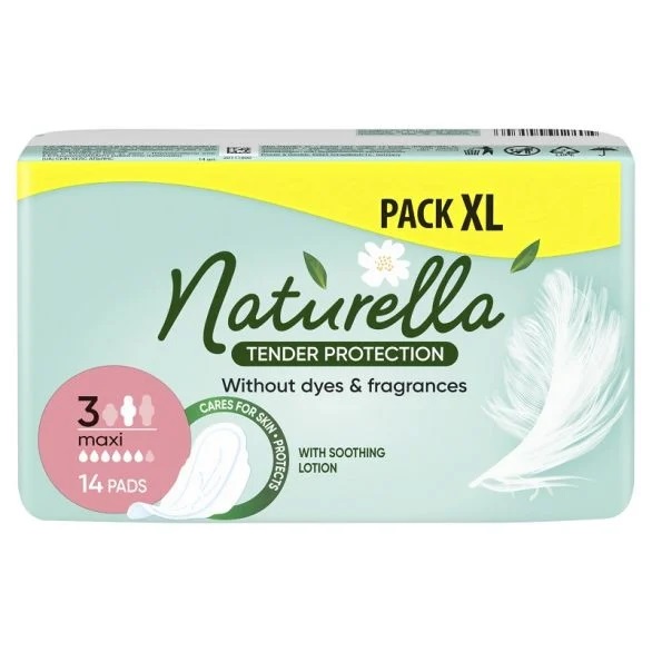 Naturella Tender Protection white duo Maxi higijenski ulošci 14 kom