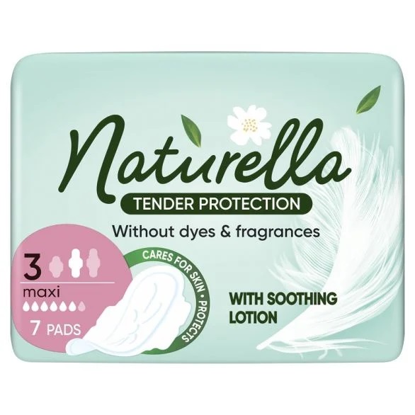 Naturella Tender Protection white single Maxi higijenski ulošci 7 kom