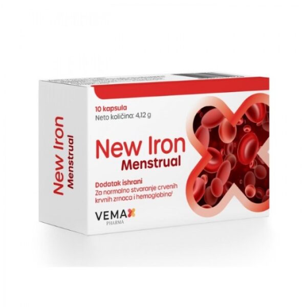 New Iron Menstrual kapsule, 10kom