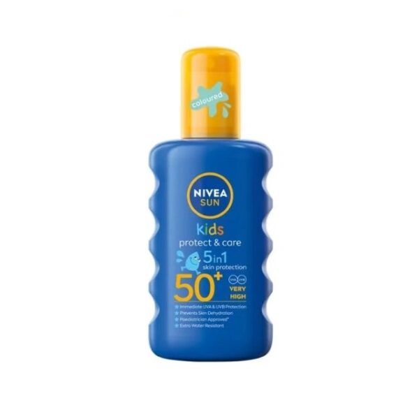 Nivea SUN dečiji obojeni sprej za sunčanje SPF50+, 200ml