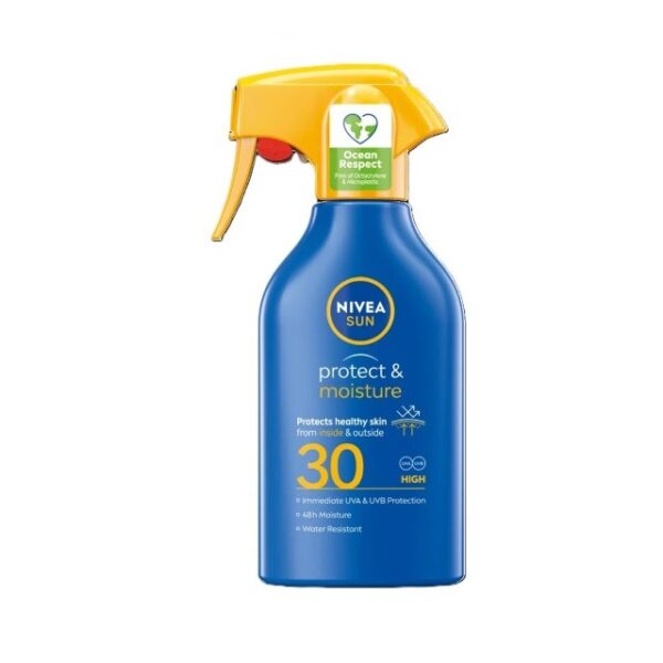 Nivea SUN Protect&Moisture sprej SPF30+, 270ml