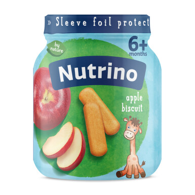 Nutrino kašica jabuka, keks 125 g