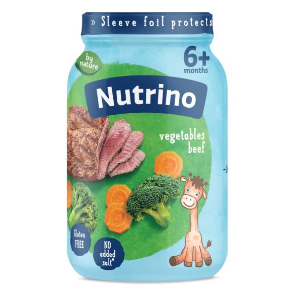 Nutrino kašica junetina, povrće 190g