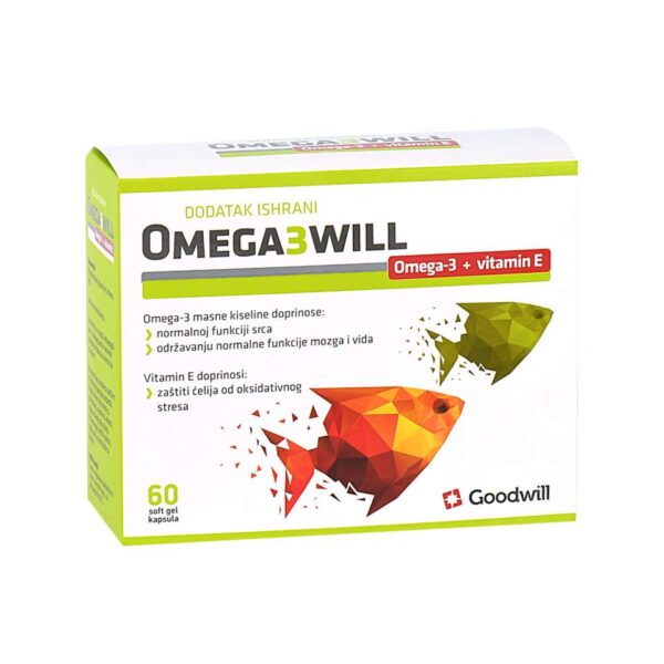 Omega-3-will kapsule, 60kom