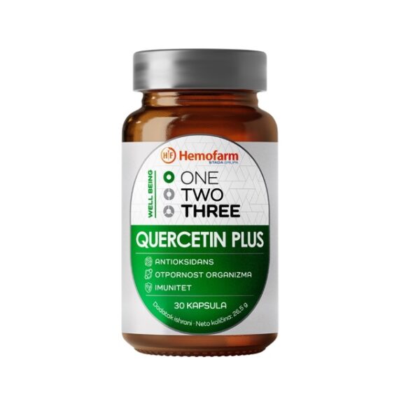 One Two Three Quercetin (kvercetin) plus kapsule, 30kom