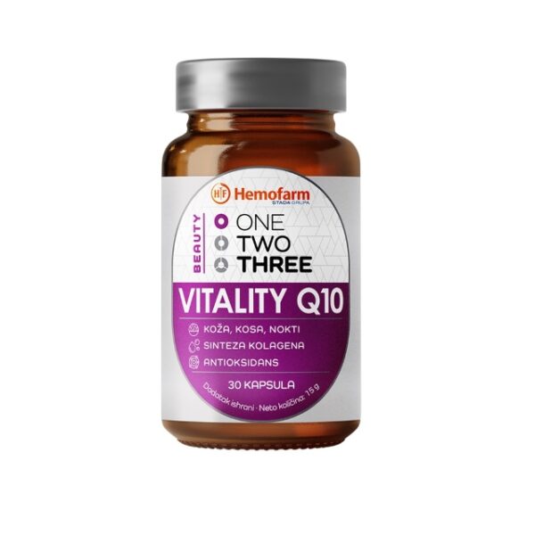 One Two Three Vitality Q10 kapsule, 30kom