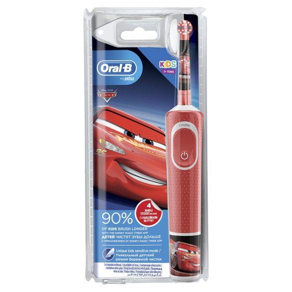 Oral-B Cars Power D100 Vitality električna četkica za zube, 1kom