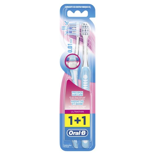 Oral-B Ultrathin Precision Gum Care Extrasfot četkica za zube, 1kom+1GRATIS