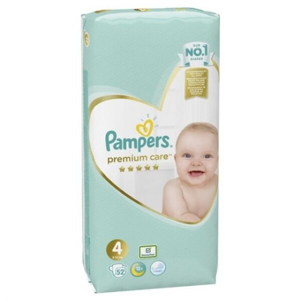 Pampers premium care pelene br.4, 52kom