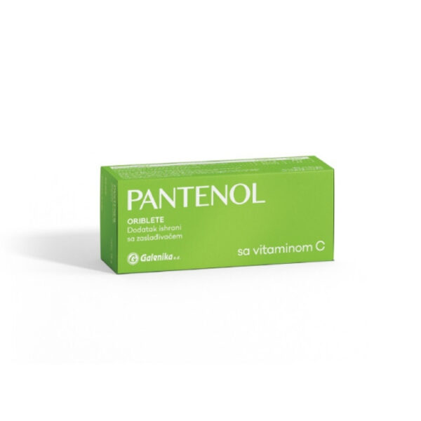 Pantenol oriblete sa vitaminom C 20kom