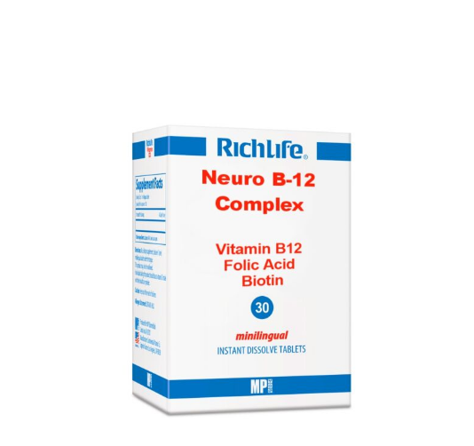 Richlife Neuro B12, 30 tableta