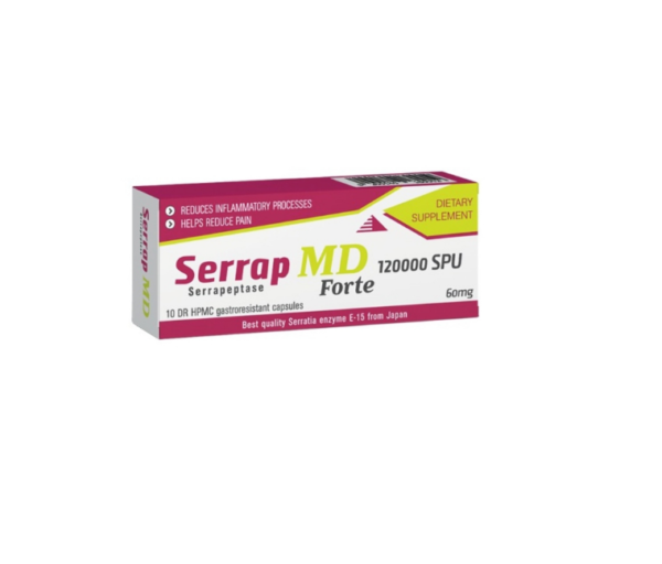 Serrap MD forte 120.000, 10 kapsula