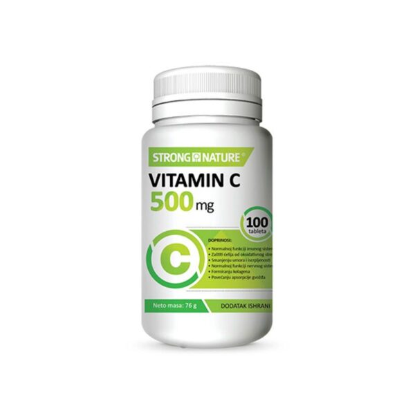 Strong Nature Vitamin C 500mg 100kom