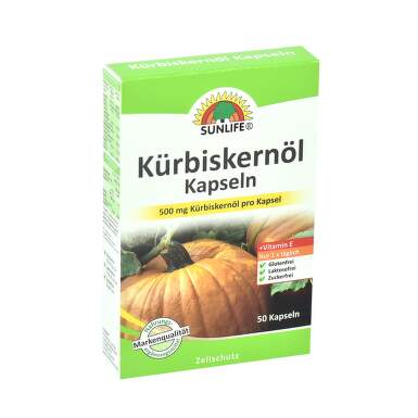 Sunlife seme bundeve + vitamin E kapsule 50KOM