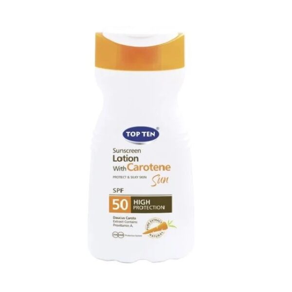 Top Ten carotene losion za sunčanje spf50+, 200ml