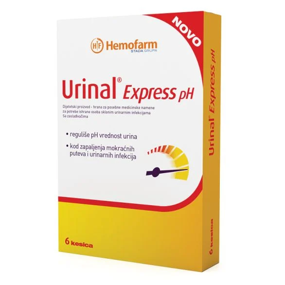 Urinal Express PH, 6 kesica