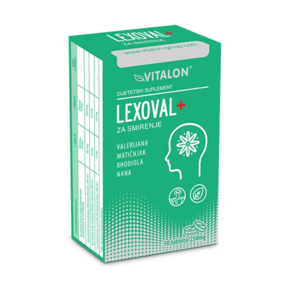 Vitalon Lexoval+ tablete, 30kom