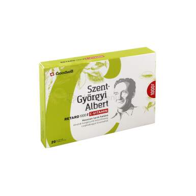 Vitamin C 1000mg tablete sa esktraktom šipurka „Szent Györgyi Albert“ 20kom