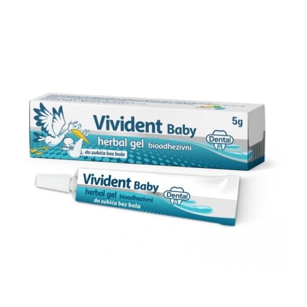 Vivident Baby herbal gel, 5g