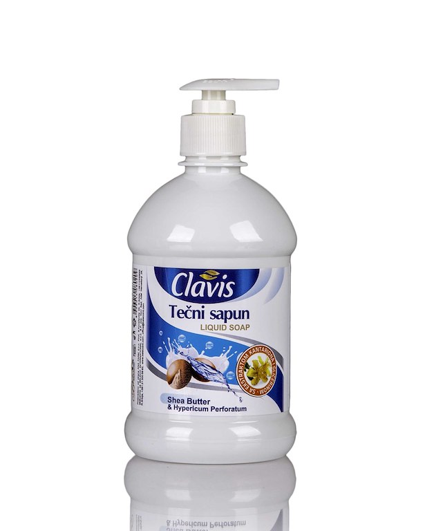 Clavis TEČNI SAPUN – Beli Shea Butter 500 ml