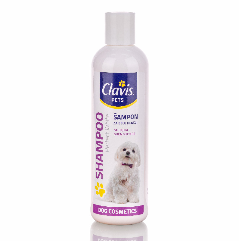 Clavis PETS Šampon Perfect White – 250 ml