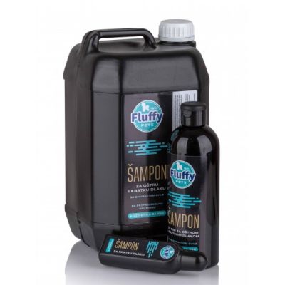 I&K Fluffy PETS – Šampon za Oštru Dlaku