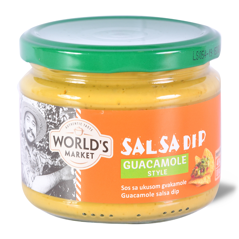 Salsa guacamole World's Market 300g