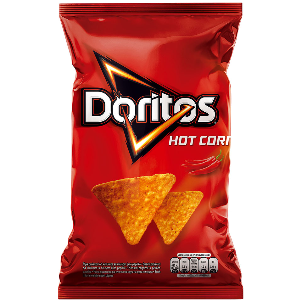 Tortilja Hot corn Doritos 90g