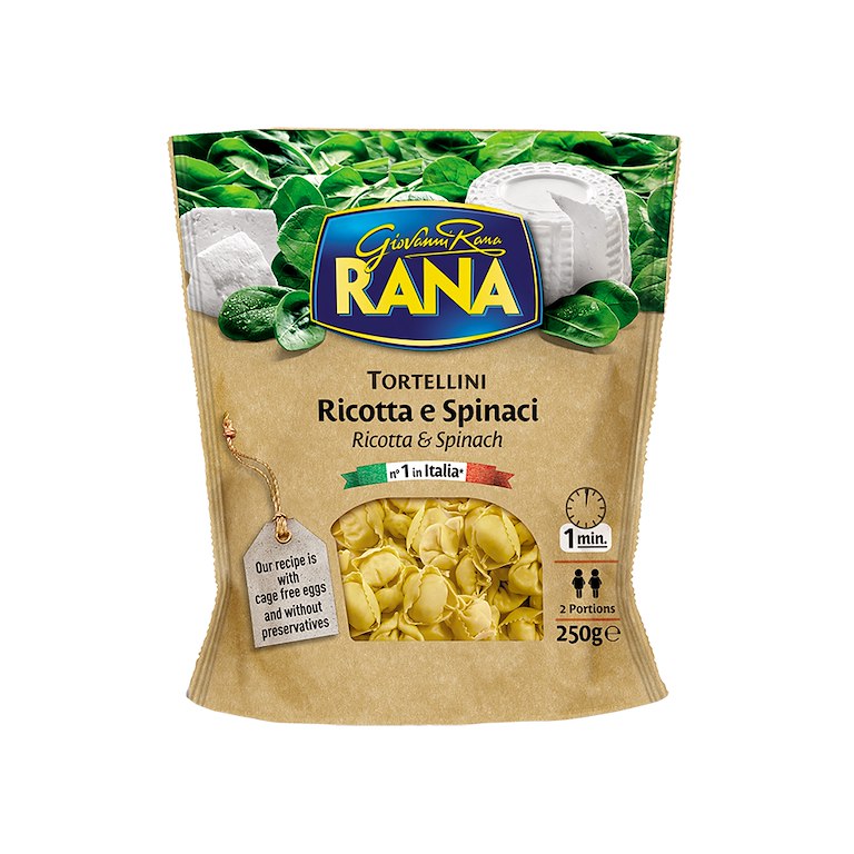 Tortellini/rikota i spanac G.Rana 2