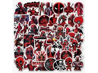 Nalepnice Za Auto Motor Laptop Deadpool Model 1