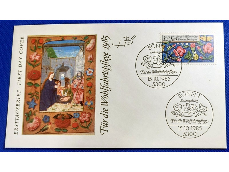 Nemačka BRD FDC 1985.