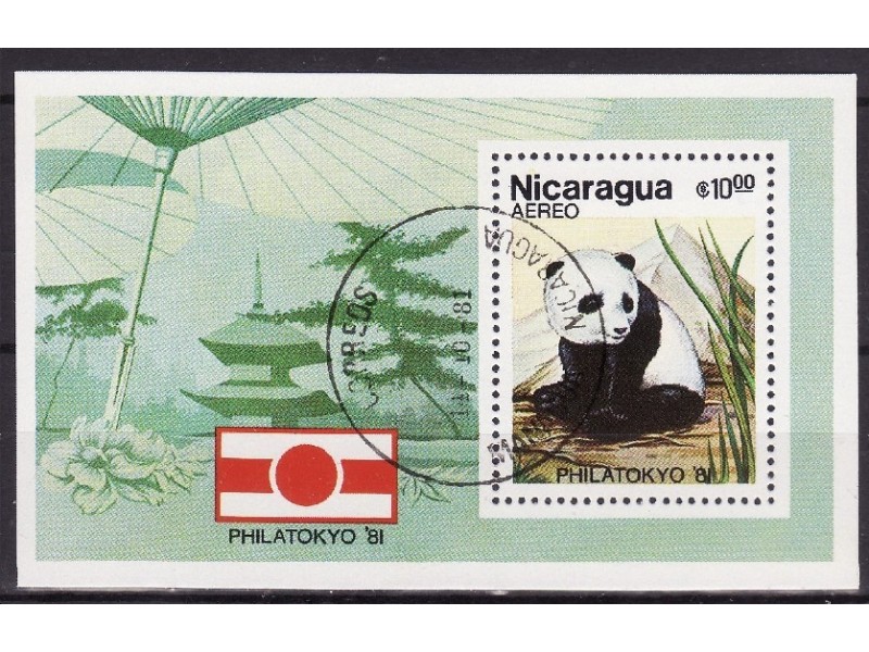 Nikaragva - Bl panda 1981.