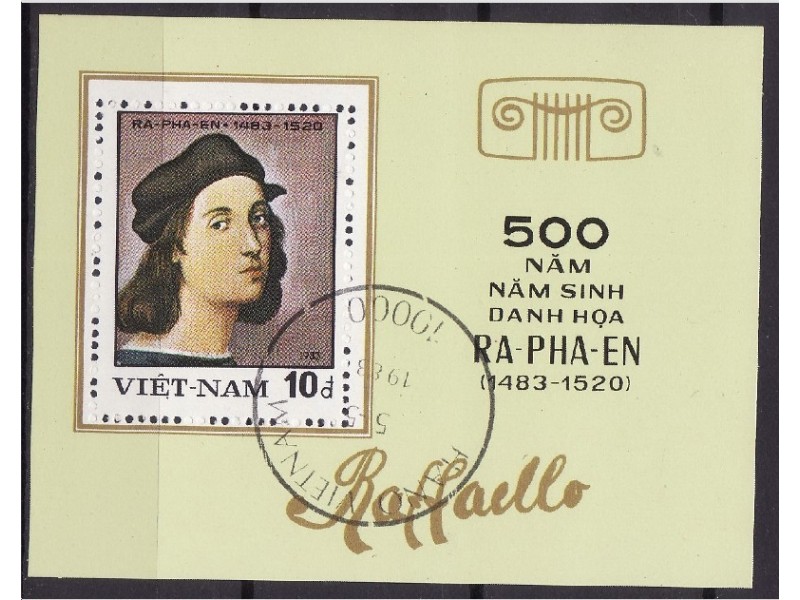 Viet Nam - Bl umetnost - Rafael 1988.