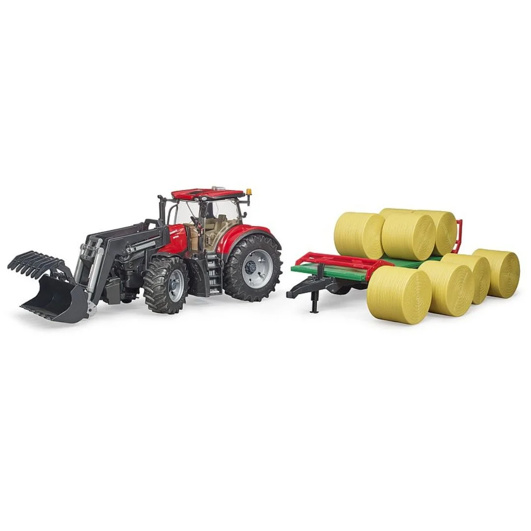 Case IH Optum 300CVX sa utovarivacem i prikolicom sa balama
Case IH Optum 300CVX sa utovarivacem i prikolicom sa balama