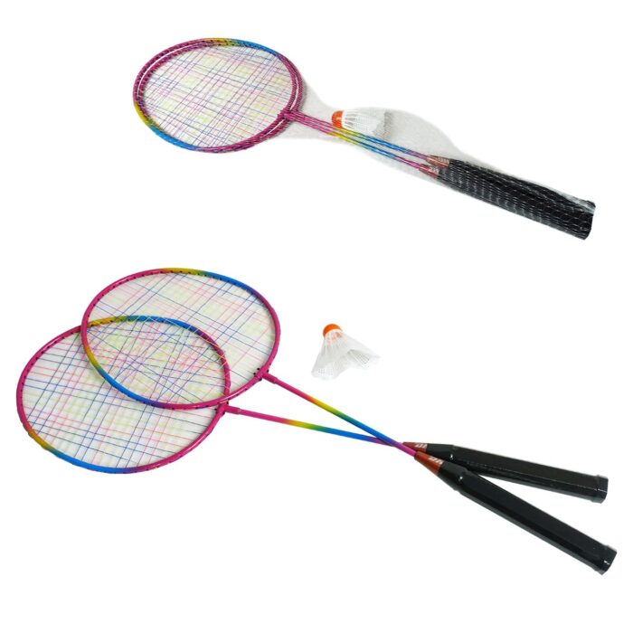 Set za badminton sa 2 reketa i 1 loptom