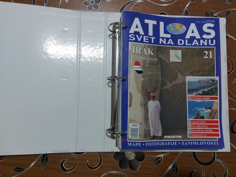 ATLAS Svet na Dlanu DEAGESTINI br 21-40