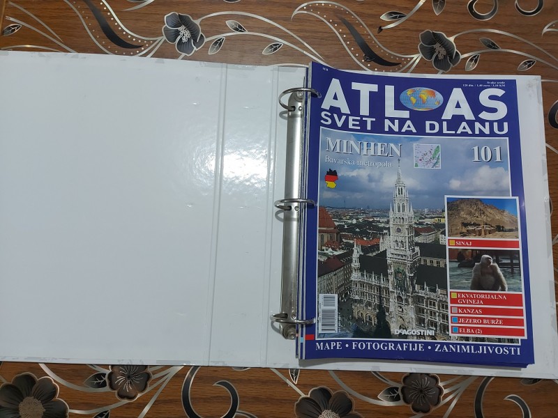 ATLAS Svet na Dlanu DEAGESTINI br101 -122