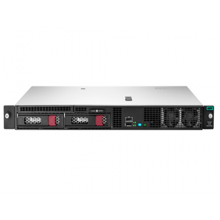 Server HPE DL20 Gen10+/ Intel 4C E-2314 2.8GHz/16GB-U/NoHDD/NoODD/2LFF/290W/Rack 1U/(3-3-3)