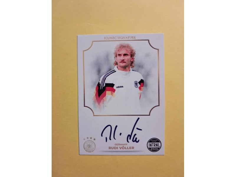 Rudi VOLLER AUTO Euro 2024 international Outdoor