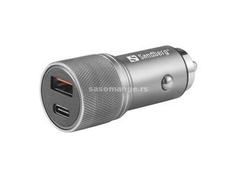 USB auto punjač Sandberg USB/USB-C 48W 441-50