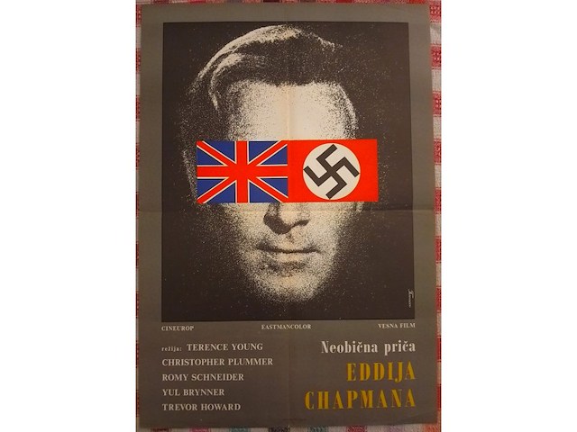 plakat NEOBIČNA PRIČA EDDIJA CHAPMANA