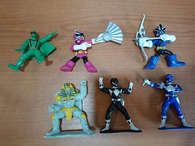 Mocni Rendzeri Power Rangers prva serija figure Bandai