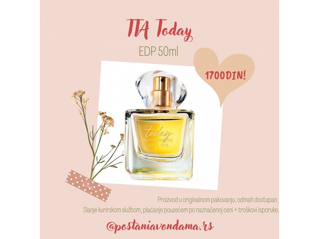 Avon TTA Today EDP 50ml