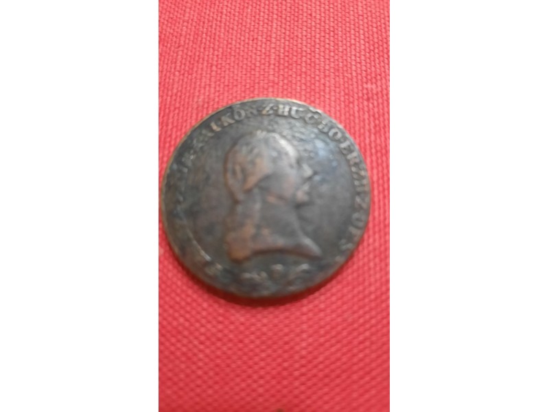 AUSTRIA Hungary Empire 6 Kreuzer 1800 B