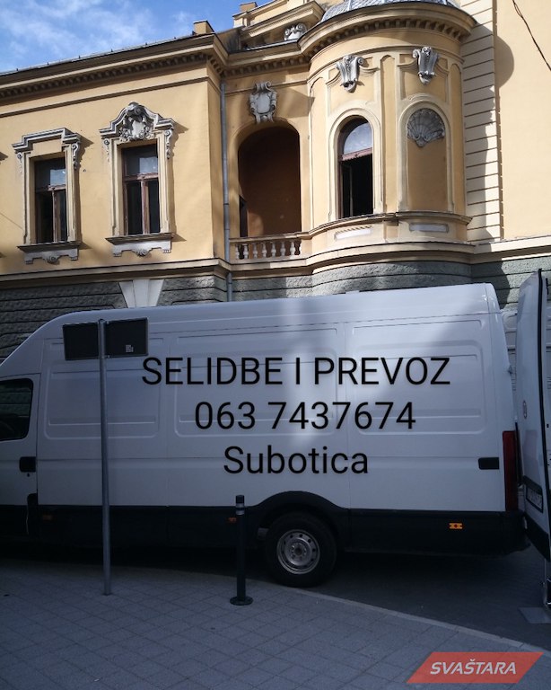 KOMBI PREVOZ I SELIDBE SUBOTICA