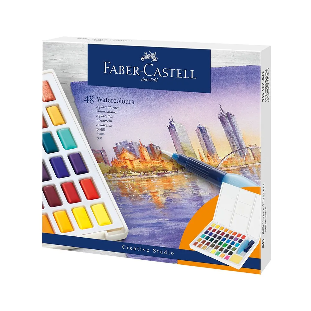 Vodene boje Faber Castell slikarske 1/48 169748