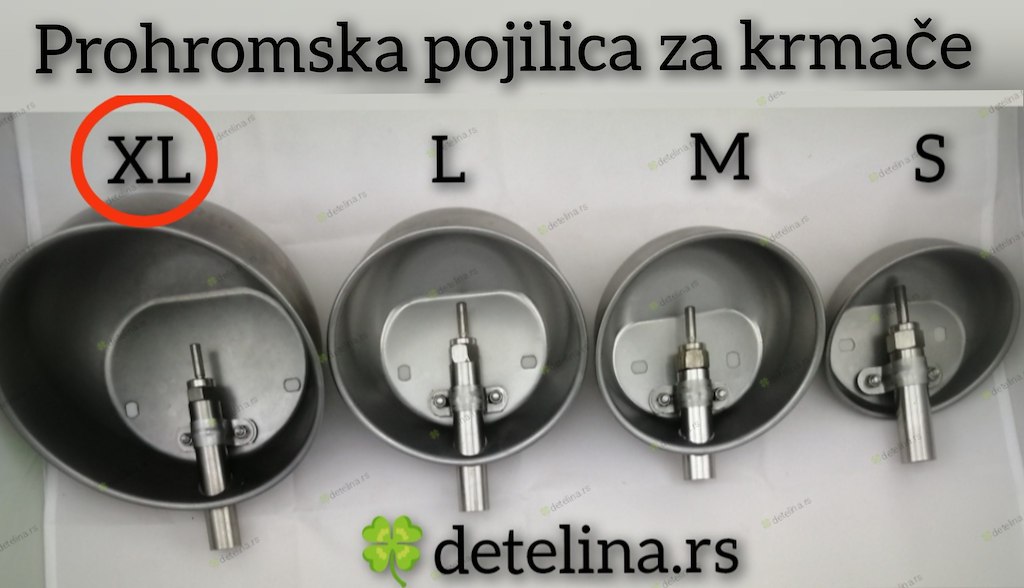 Prohromska pojilica za krmače XL